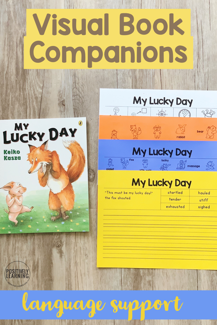 March Visual Book Companions - Positively Learning