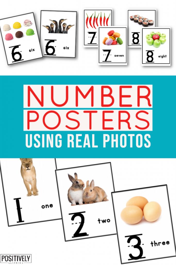 Number Posters for the Classroom - Positively Learning
