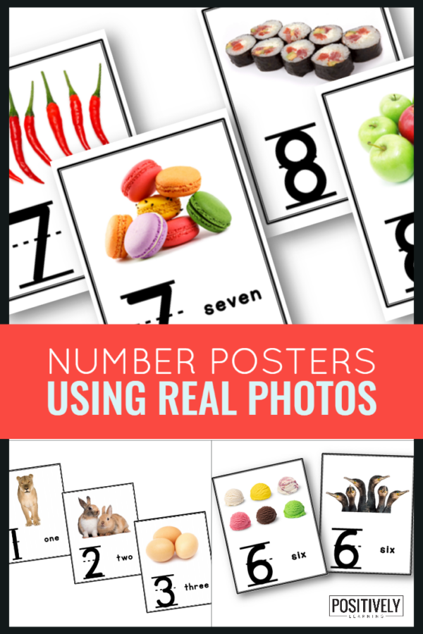 Number Posters for the Classroom - Positively Learning
