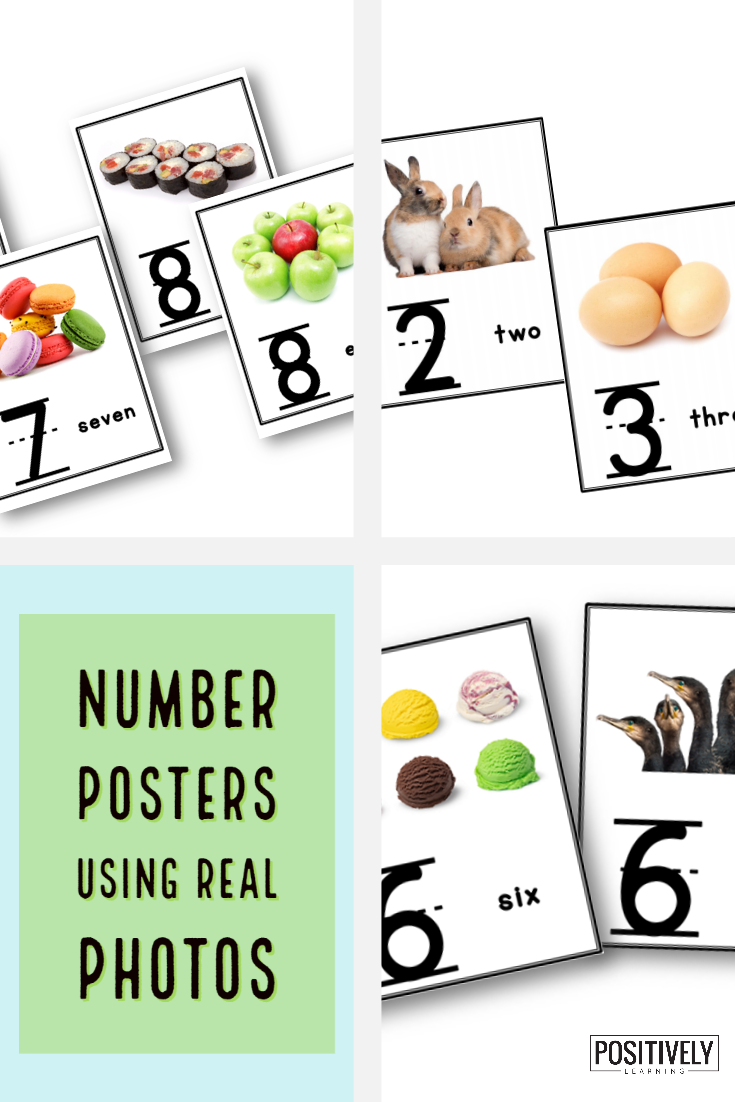 Number Posters for the Classroom - Positively Learning