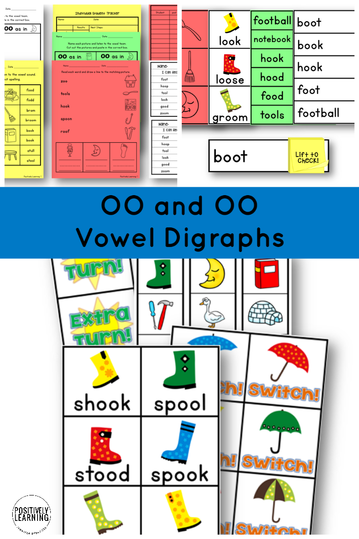 OO Sound Phonics Positively Learning