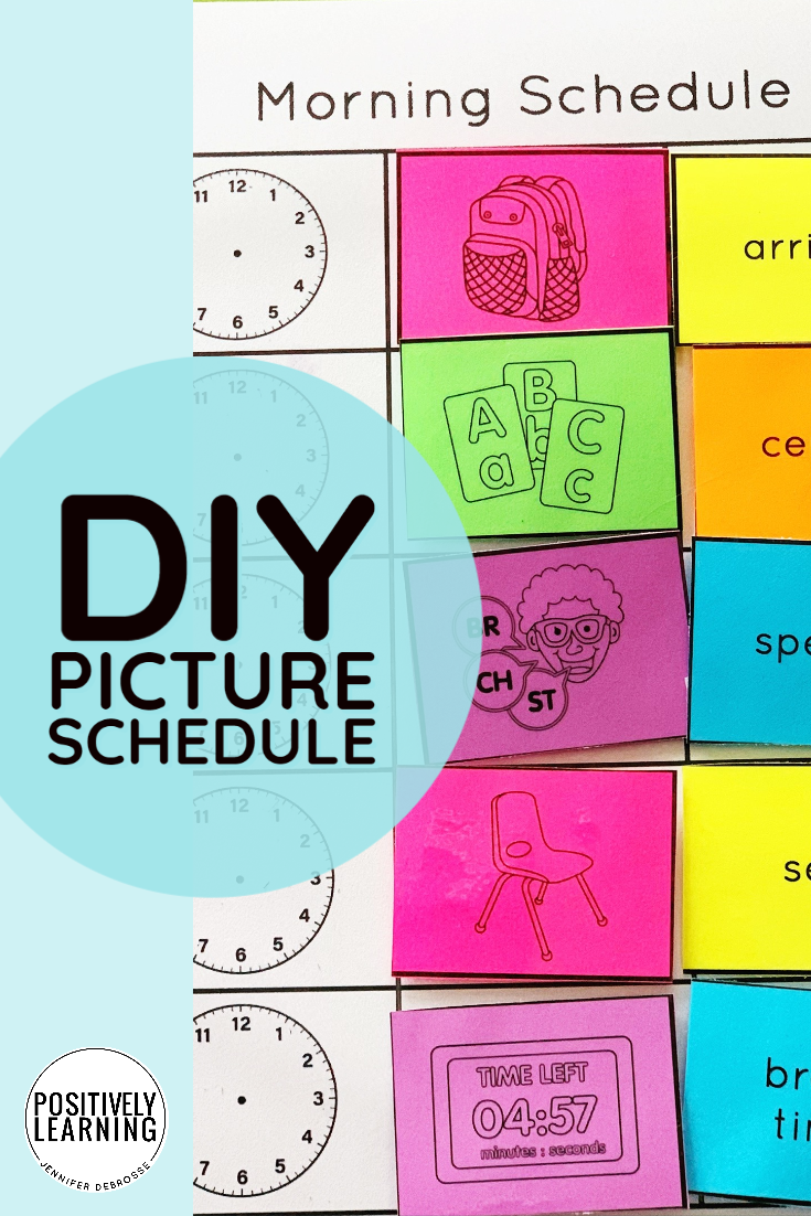 Picture Schedule - Positively Learning