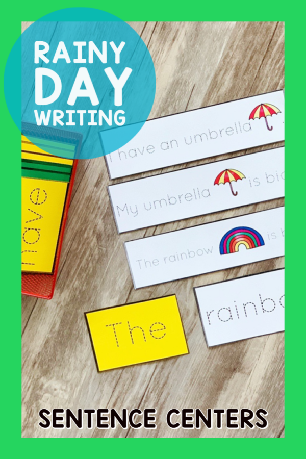 Rainy Day Writing - Positively Learning