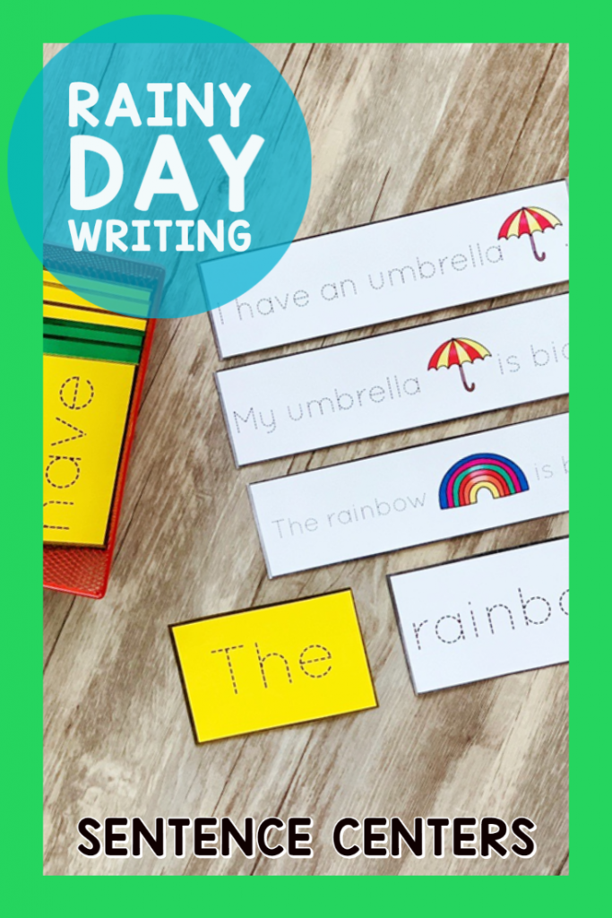 Rainy Day Writing - Positively Learning