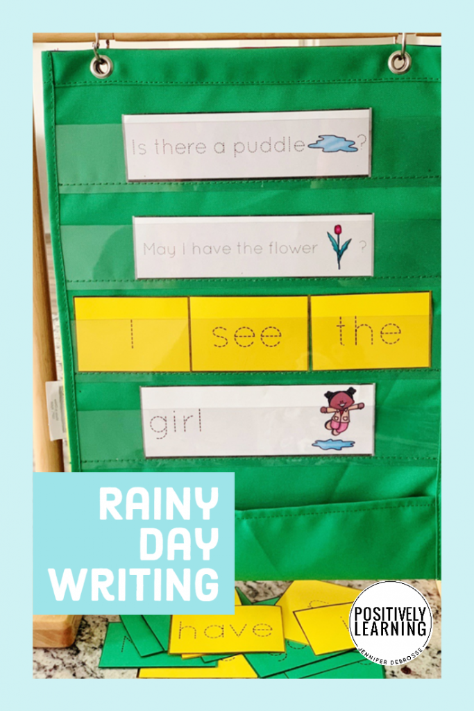 Rainy Day Writing - Positively Learning