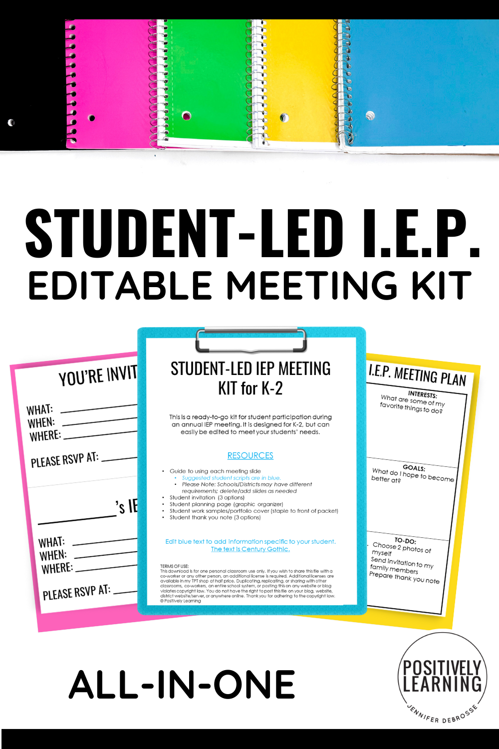 Student Led IEP Meetings - Positively Learning