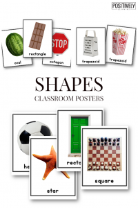 Shapes Classroom Posters - Positively Learning