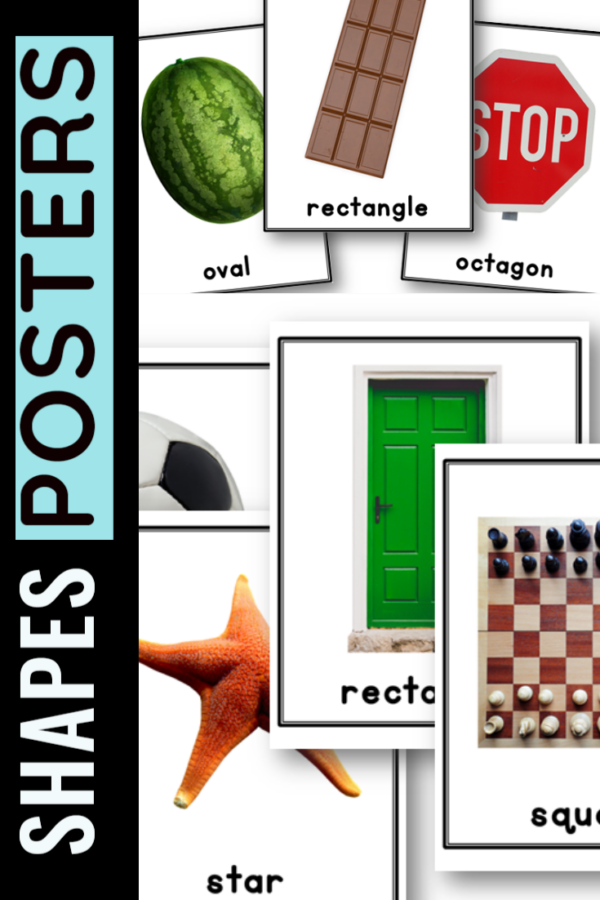Shapes Classroom Posters - Positively Learning