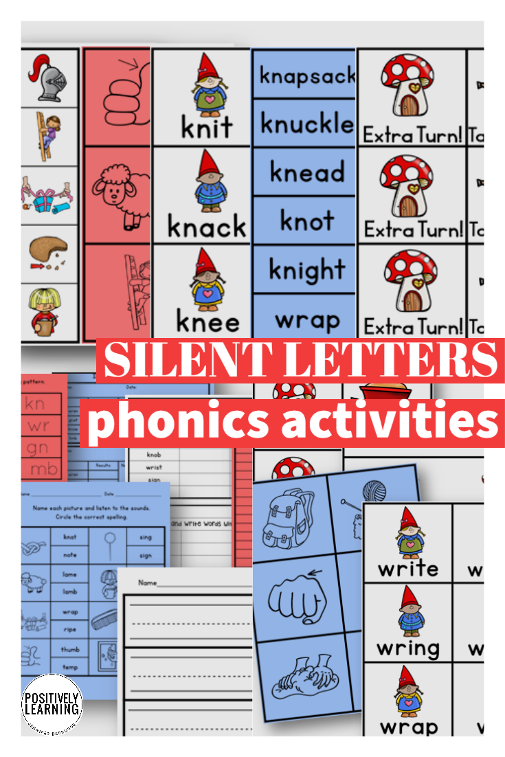 Silent Letters kn, wr, gn, mb - Positively Learning