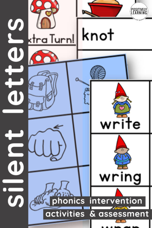 Silent Letters kn, wr, gn, mb - Positively Learning