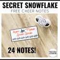 Secret Snowflake Notes - Positively Learning