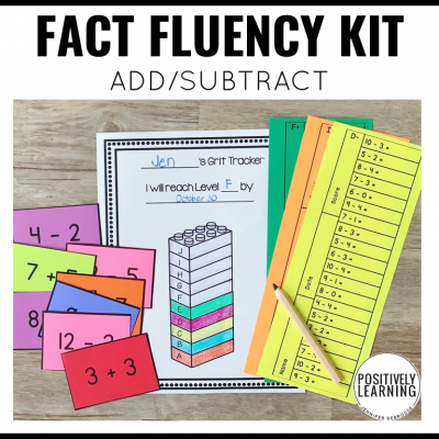 Fact Fluency Add and Subtract - Positively Learning