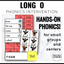 Long O Phonics Activities - Positively Learning