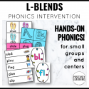 L-Blends Phonics - Positively Learning