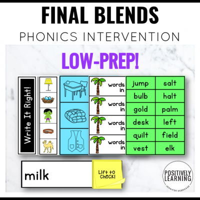 Final Blends Centers - Positively Learning