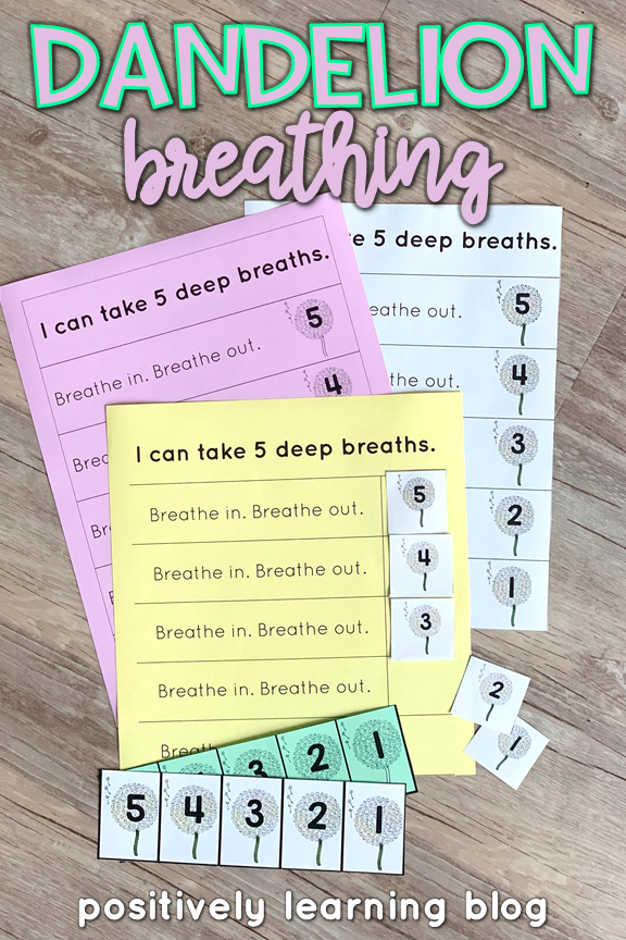 Dandelion Deep Breathing - Positively Learning