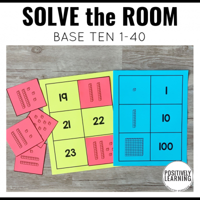 Solve the Room Base Ten - Positively Learning