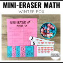 Mini Eraser Fox Centers - Positively Learning