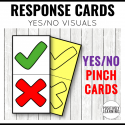 Classroom Visuals for Yes and No - Positively Learning