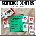 Christmas Writing Centers - Positively Learning