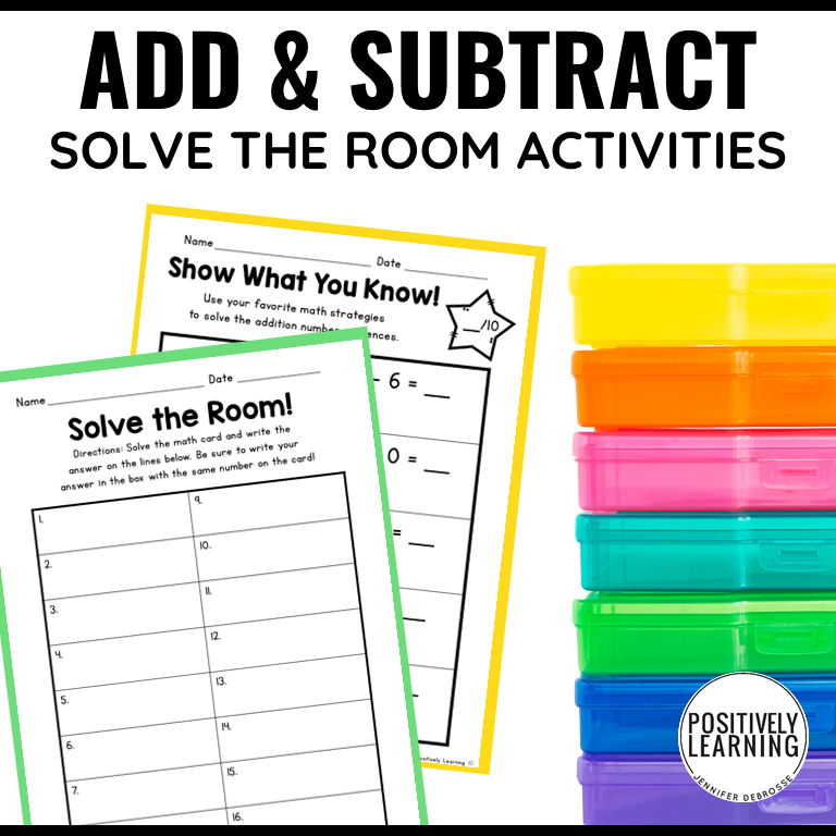 Number Sentences - Positively Learning