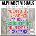 Alphabet Visual Groupings - Positively Learning