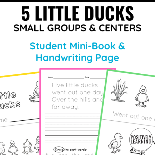 Five Little Ducks - Positively Learning