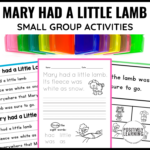 Mary had a Little Lamb Activities - Positively Learning