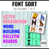 Font Sort - Positively Learning