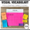 Following Directions Visuals - Positively Learning