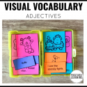 Adjective Vocabulary Cards - Positively Learning