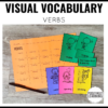 Verbs Vocabulary Cards - Positively Learning