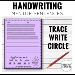 Handwriting with Mentor Sentences - Positively Learning
