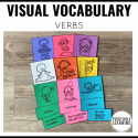 Verbs Vocabulary Cards - Positively Learning