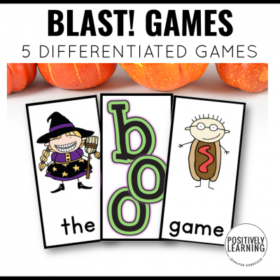 Halloween Literacy Games - Positively Learning