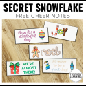 Secret Snowflake Notes - Positively Learning
