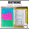 Rhyming Short Vowels - Positively Learning
