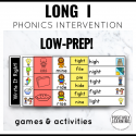 Long I Phonics Activities - Positively Learning