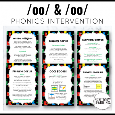 OO Sound Phonics - Positively Learning