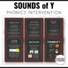 Sounds of Y Phonics Activities - Positively Learning