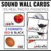 Phonics Sound Wall - Grapheme Phoneme Cards - Positively Learning