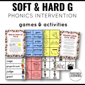 Soft G and Hard G - Positively Learning
