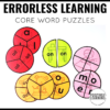 Core Words Puzzles - Positively Learning