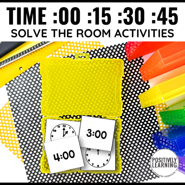 Solve the Room: Telling Time - Positively Learning
