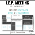 Student Led IEP Meeting Kit - Positively Learning