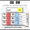 OU OW Dipthongs - Positively Learning