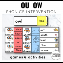OU OW Dipthongs - Positively Learning