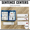 Snowman Sentences - Positively Learning