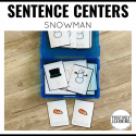 Snowman Sentences - Positively Learning