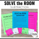 Solve the Room Subtraction - Positively Learning